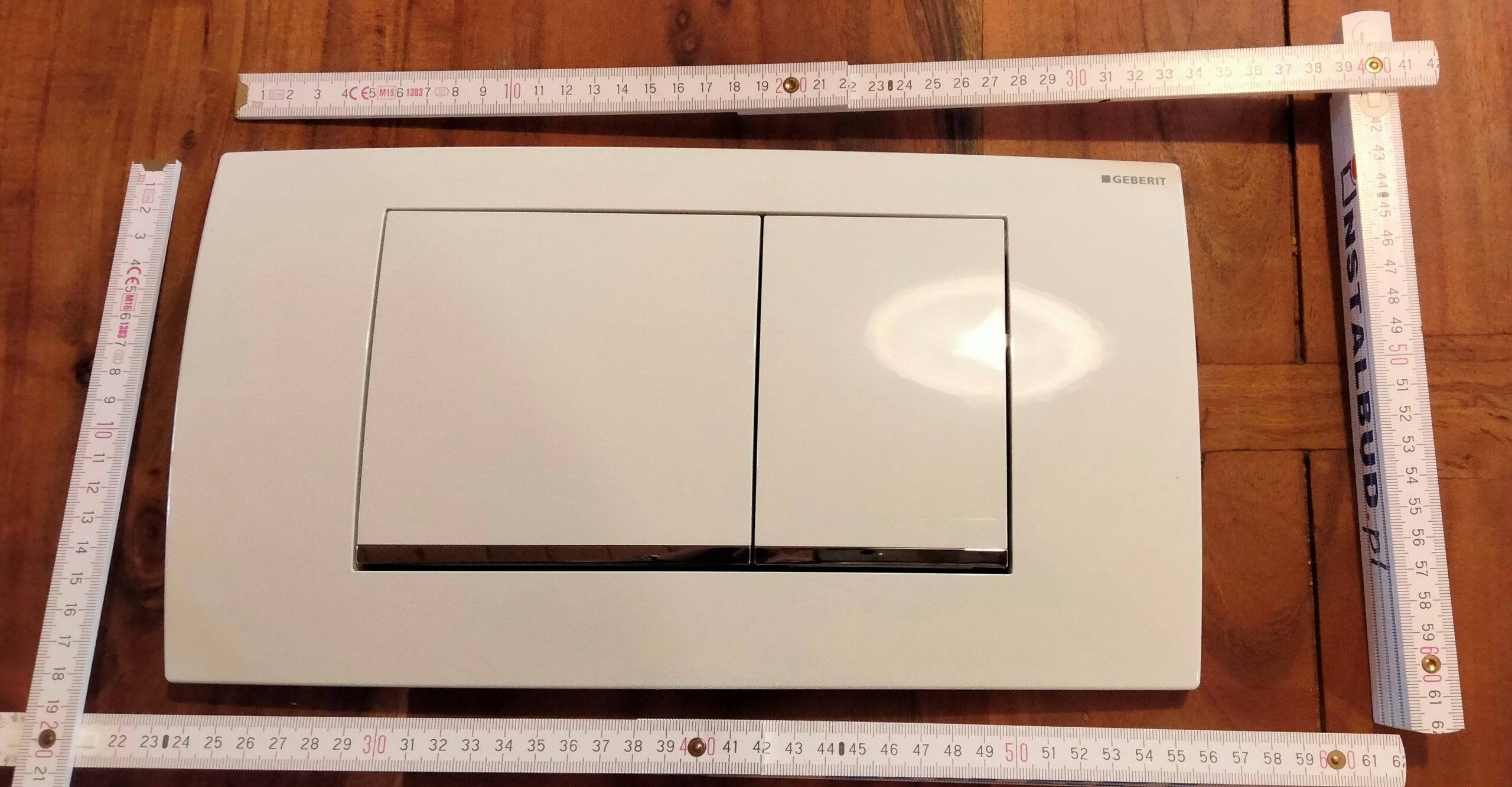 Przycisk do WC podtynkowy GEBERIT TWINLINE 30 biały | ŁAZIENKA I DOM